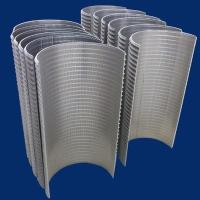 China Welded Johnson Wedge Wire , DSM Sieve Wedge Wire Mesh For Static Sieve for sale