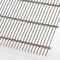 China Facade Stainless Steel Wire Mesh Screen Fabrics Architectural Mesh Cladding for sale