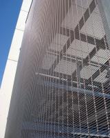 China Facade Stainless Steel Wire Mesh Screen Fabrics Architectural Mesh Cladding for sale