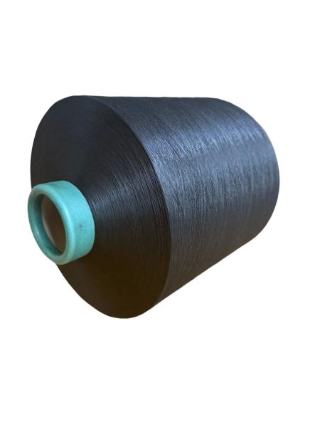 Quality 100% Polyester DTY Yarn 150d/48f Ddb Black Him SIM Nim AA Grade for sale