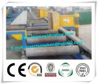 China Automatically H Beam Welding Line , Shipbuild T Welding Machine for sale