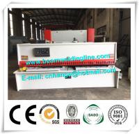 China 10x3200 NC Hydraulic Shearing Machine Swing Type Electric Controller System for sale