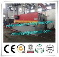 China QC12Y Hydraulic Shearing Machine , Swing Shearing Machine 10x3200 for sale