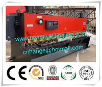 China QC12Y Hydraulic Shearing Machine , Swing Shearing Machine 10x3200 for sale