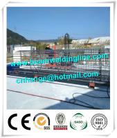 China Tank Welding Tower Production Line , Rebar Cage Winding Machine for sale