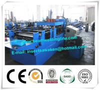 China Blue Interchangeable C Z Purlin Roll Forming Machine Fully Automatic for sale