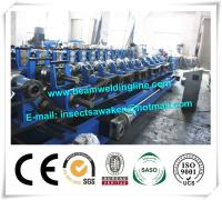 China Blue Interchangeable C Z Purlin Roll Forming Machine Fully Automatic for sale