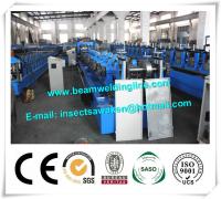 China Blue Interchangeable C Z Purlin Roll Forming Machine Fully Automatic for sale