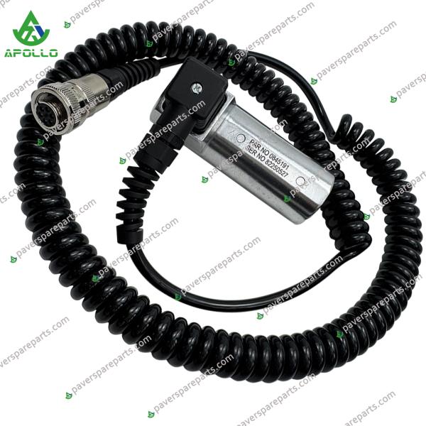 Quality Impact Resistant Vogele Paver Parts Apollo Leveling Sensor TYP11 With Cable Assembly ABG RM 80845258 for sale
