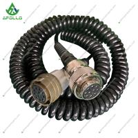 Quality APOLLO 1M Cable For Asphalt Paver CATERPILLAR CAT-AP655F 11-pin Socket - 10-pin for sale