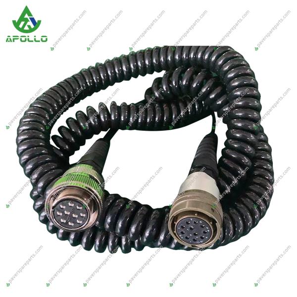 Quality APOLLO 1M Cable For Asphalt Paver CATERPILLAR CAT-AP655F 11-pin Socket - 10-pin for sale