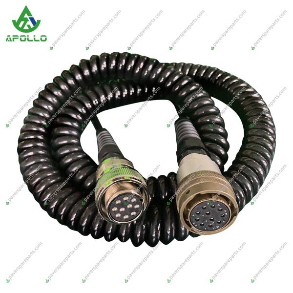 Quality APOLLO 1M Cable For Asphalt Paver CATERPILLAR CAT-AP655F 11-pin Socket - 10-pin for sale