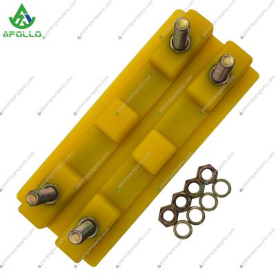 China APOLLO PM620 Poly Track Pad 540-0150 Polyurethane Paver Track Shoe for Road Milling Machine Spare Parts for sale