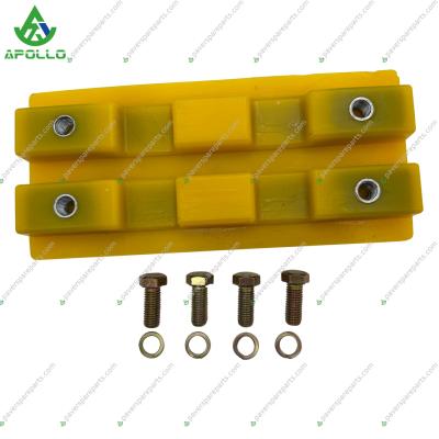 China APOLLO  Poly Track Shoe 2411111 Wear-resistant Poly pad 300MM Walking pad  For  Asphalt Milling Machine Walking system for sale