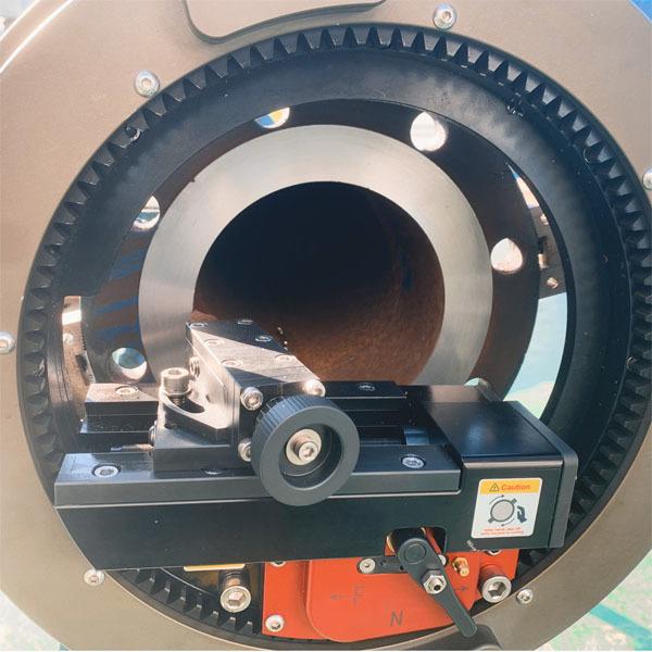 Quality OD Mounted Portable Flange Facer 12 Inch Robust For Petrochemical Applications for sale