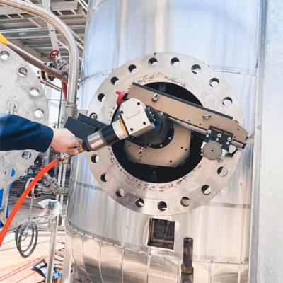 China 26 Inch ID Mount Flange Facer Portable Flange Facing Machine Precision Engineered for sale