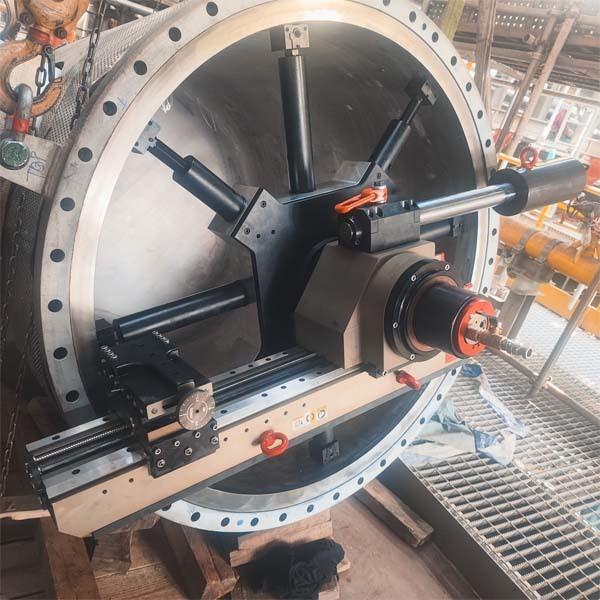 Quality 60" On Site Flange Facing Machine Robust High Flexibility With Modular Design for sale