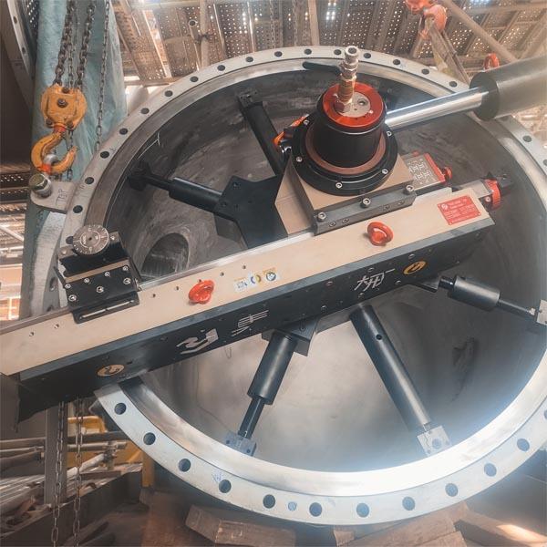 Quality 60" On Site Flange Facing Machine Robust High Flexibility With Modular Design for sale