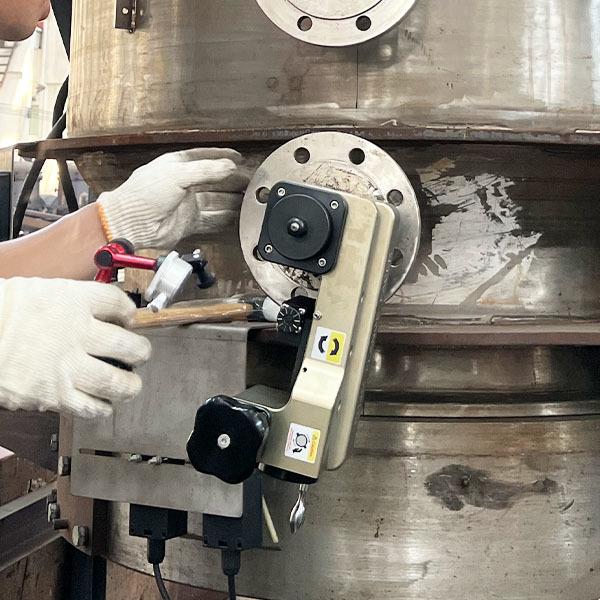 Quality 14 Inch Flange Facing Machine ID Mount Manual Portable Tool For On Site Flange for sale