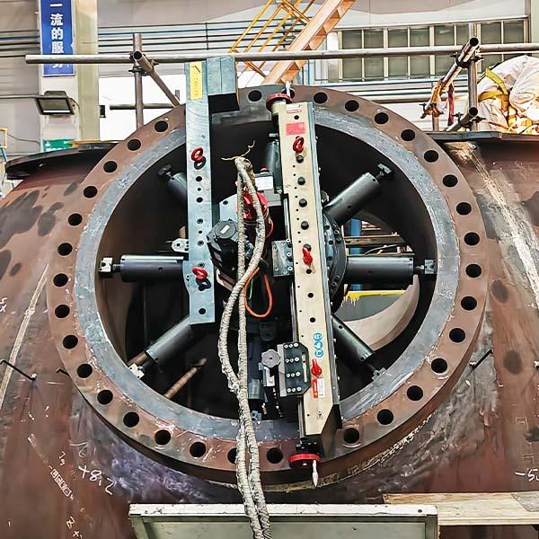 Quality High Performance 26-80 Inches Flange Facing Machine with Dual Drive Options for Precision Resurfacing for sale