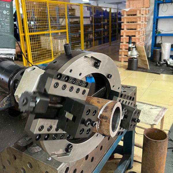 Quality High Accuracy Pipe Cutting And Beveling Machine 5"–10" With Steel Body for sale
