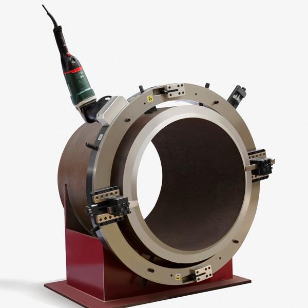 Quality 24–30 Inch Portable Pipe Cutting Machine Manual Pipe Beveling Machine for sale