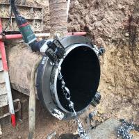 Quality High Accuracy Pipe Cutting And Chamfering Machine 36"–42" Pipe End Beveling for sale