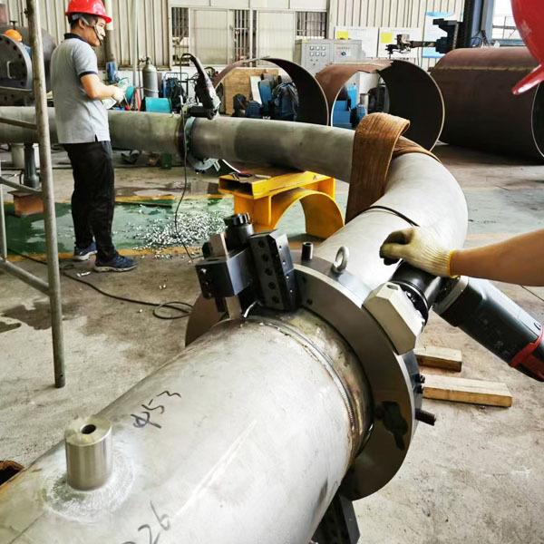 Quality 2"–6" Split Frame Pipe Cutting Machine OD168 With Robust Construction for sale