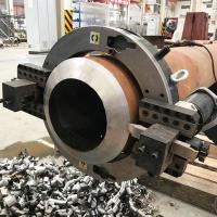 China OD-230 Split Frame Pipe Cutting Machine 3-8 Inch Range with 2.4-7.5 Kw Power Options for Cold Cutting Applications for sale