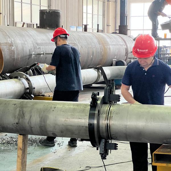 Quality High Durability Pipe Cold Cutter Clamshell Pipe Cutting Machine stable For 5"–10 for sale