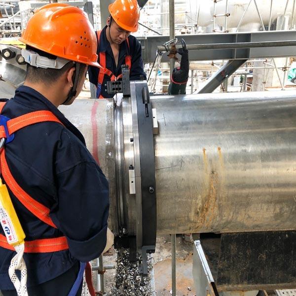 Quality 16–22 Inch Cutting And Beveling Machine Cold Cutting Pipe Machine High for sale