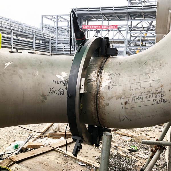 Quality 18"–24" Split Frame Pipe Cutting Machine for Precision Cold Cutting Pipeline for sale