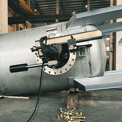 China FI60 Flange Facer – Internally Mounted Precision Flange Refacing Tool with 59-inch Machining Range for ASME B16.5 Compliant Surfaces for sale