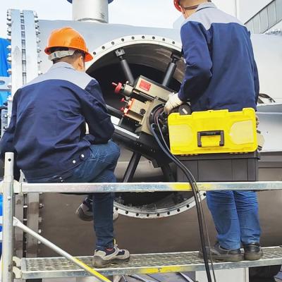 China FI60 ID-Mount Flange Facing Machine: Precision Sealing Surface Restoration with ASME-Grade Quality for Large Diameters for sale