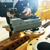 Quality 14 Inches Manual Flange Facer Portable Flange Facing Machine for In-Situ for sale