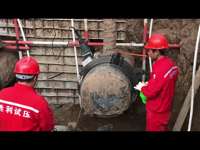 OD1066 Machine de découpe et de bévillage de tuyaux 36 à 42 pouces Système de découpe à froid portable