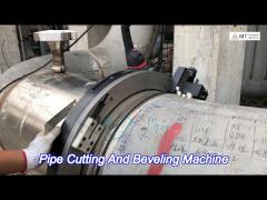 lightweight clamshell pipe cutting machine 20