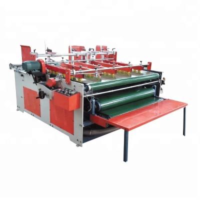 China Press gluer machine / Semi-auto carton gluer machine for sale