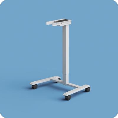 China One Motor Uplift Desk Frame Single Column With 2 Stages 705-1145mm Height for sale
