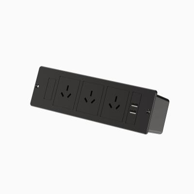 China Australian Standard Socket 3 Outlets 2 USB for sale