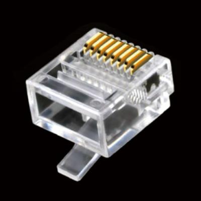 중국 위에 ZC-MP88UFS(7246216) 8P/8C CAT5E 모듈 플러그 보호할 필요가 없는 플랫 판매용