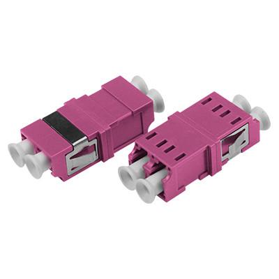 中国 LC OM4 DX 溶接対称型アダプター フランジなし 販売のため