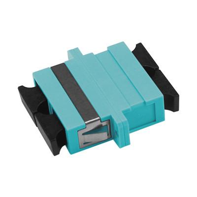 Cina Adattatore SC OM3 DX con adattatore/accoppiatore in fibra ottica a flangia in vendita