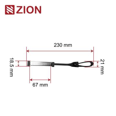 China ZCSPC-01 FTTH Kombination Flat Cable Drop Clamp zu verkaufen