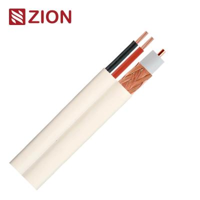 China NO.7102023 RG59/U Coaxial Cable 95% BC with Copper Braiding + 2C 18AWG CMP | UL E541136 Certified for High-Quality Signa for sale