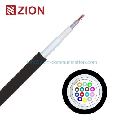 China Armored HDPE Sheath Drop Cable GYGXY Uni Tube Non Metallic Glass Yarns Tapes for sale