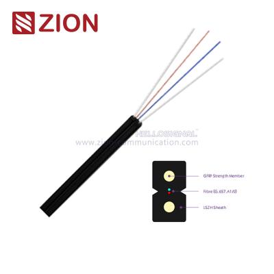 Китай Кабель оптического волокна члена прочности GYFJU пряжи Кевлара G.657B3 с курткой TPU продается