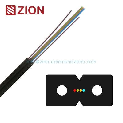 Fibras interiores 2.0x4.0 LSZH de la cinta del cable de descenso de GJXFDH/de GJXDH FTTH