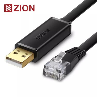 China USB To RJ45 Console Debugging Cable Reliable USB To RJ45 Connectivity For Networking And Debugging for sale