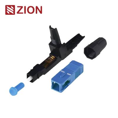 China ZCSC01-U60 SC UPC Conector rápido de fibra de ensamblaje rápido en venta